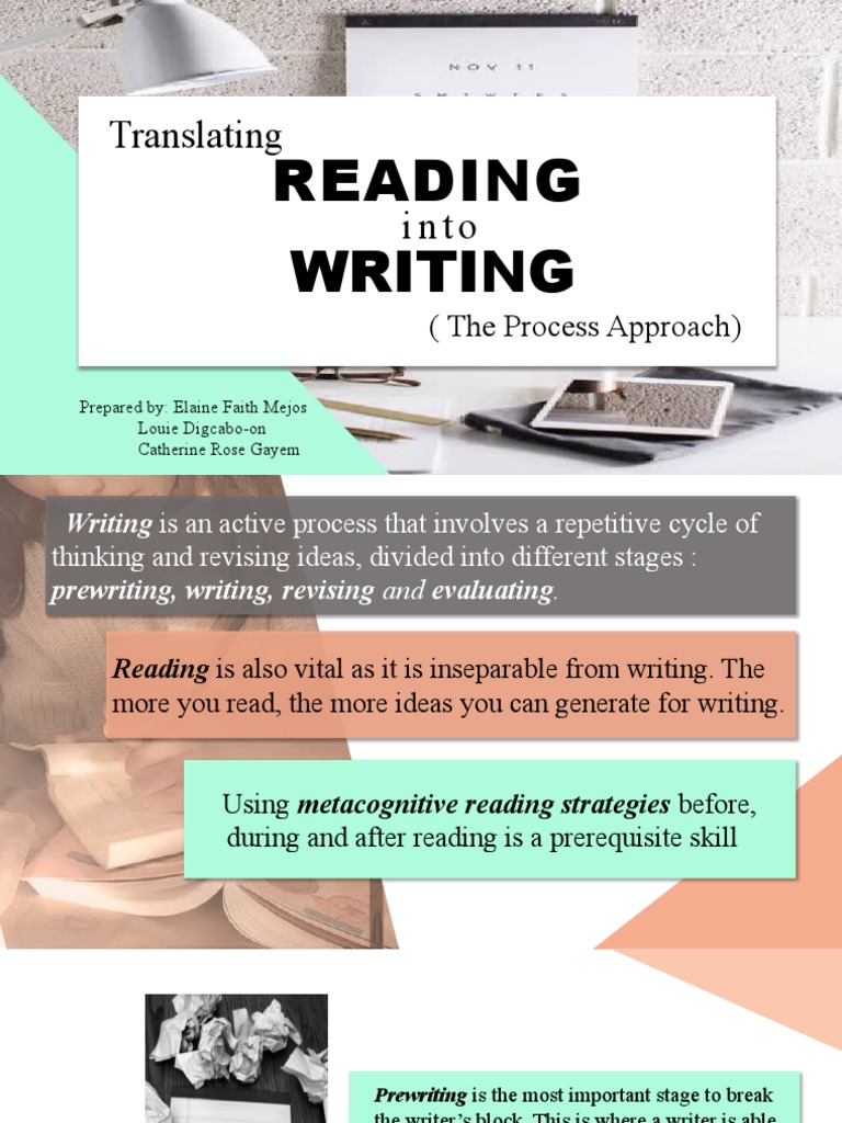 Reading and Writing | PDF | Career & Growth