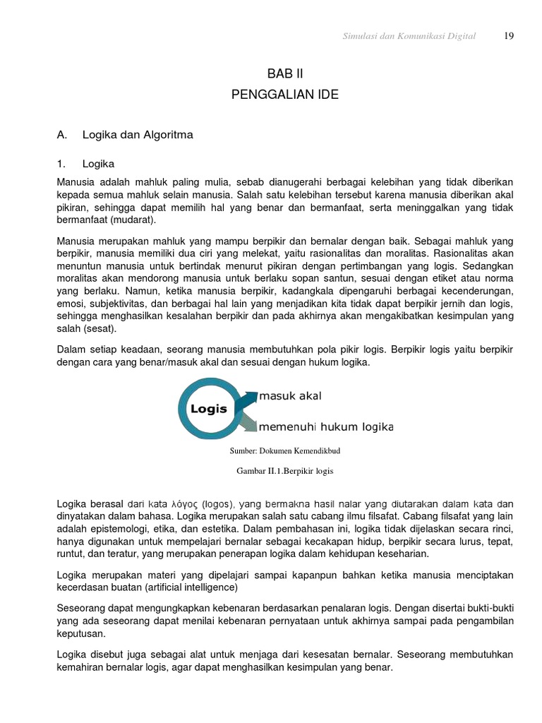 Logika dan Algoritma SMK | PDF