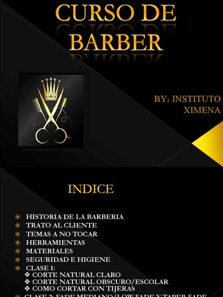 Curso de Barber PDF | PDF