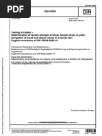 Din 53504 (2009) | PDF | Young's Modulus | Calibration