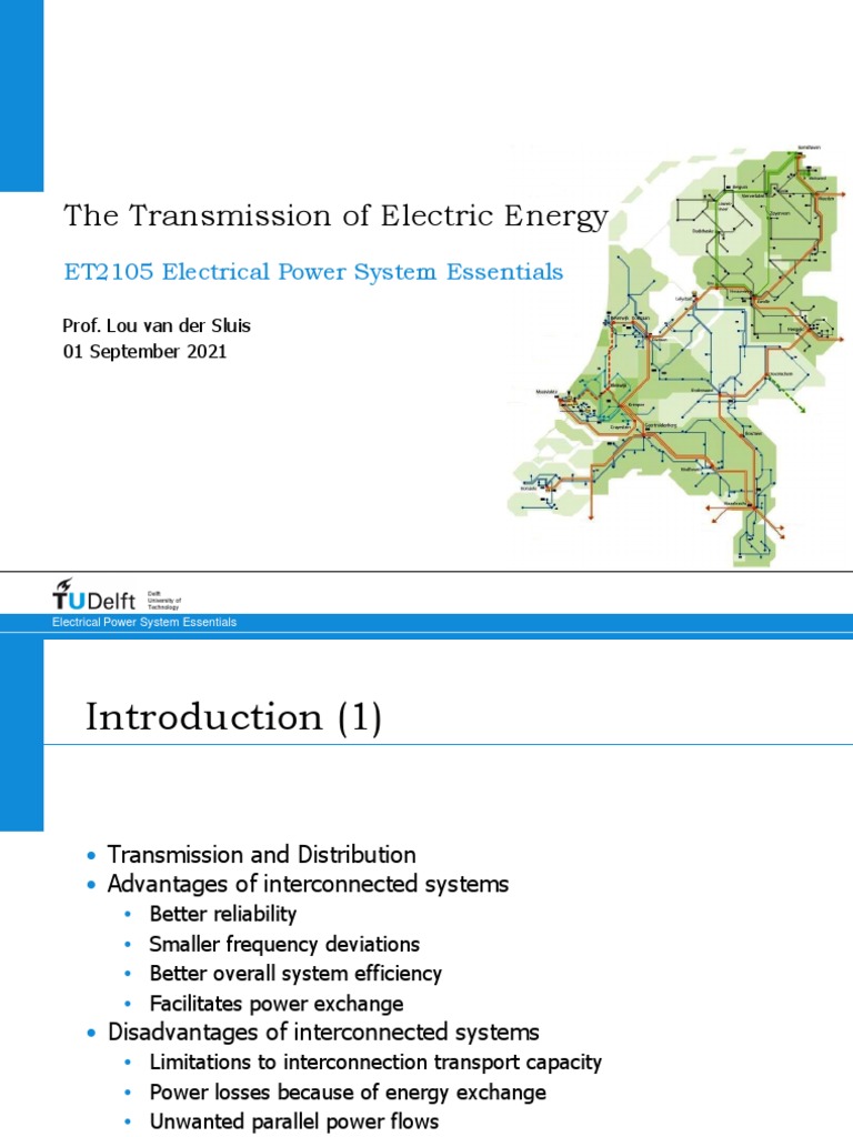 3 Transmission of Electric Energy | PDF | Transformer | Electric Power ...