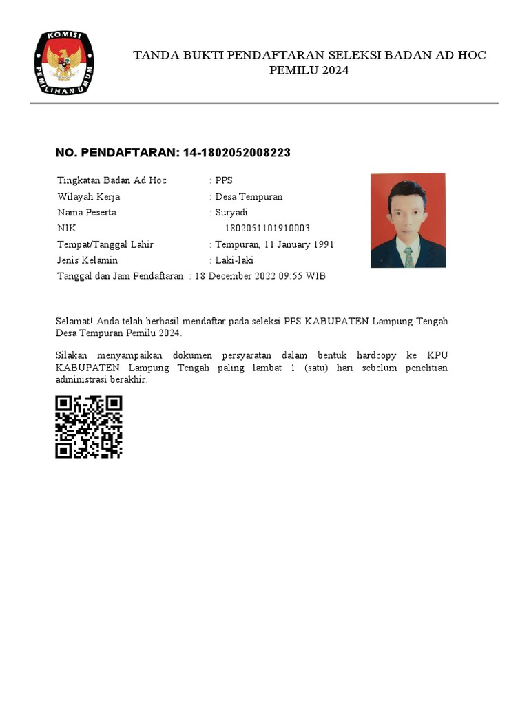 Cek List Berkas Pantarlih | PDF