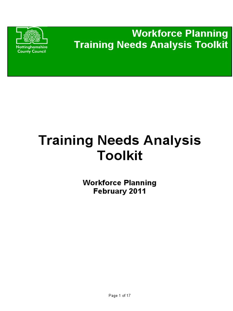 Tna Toolkit | PDF