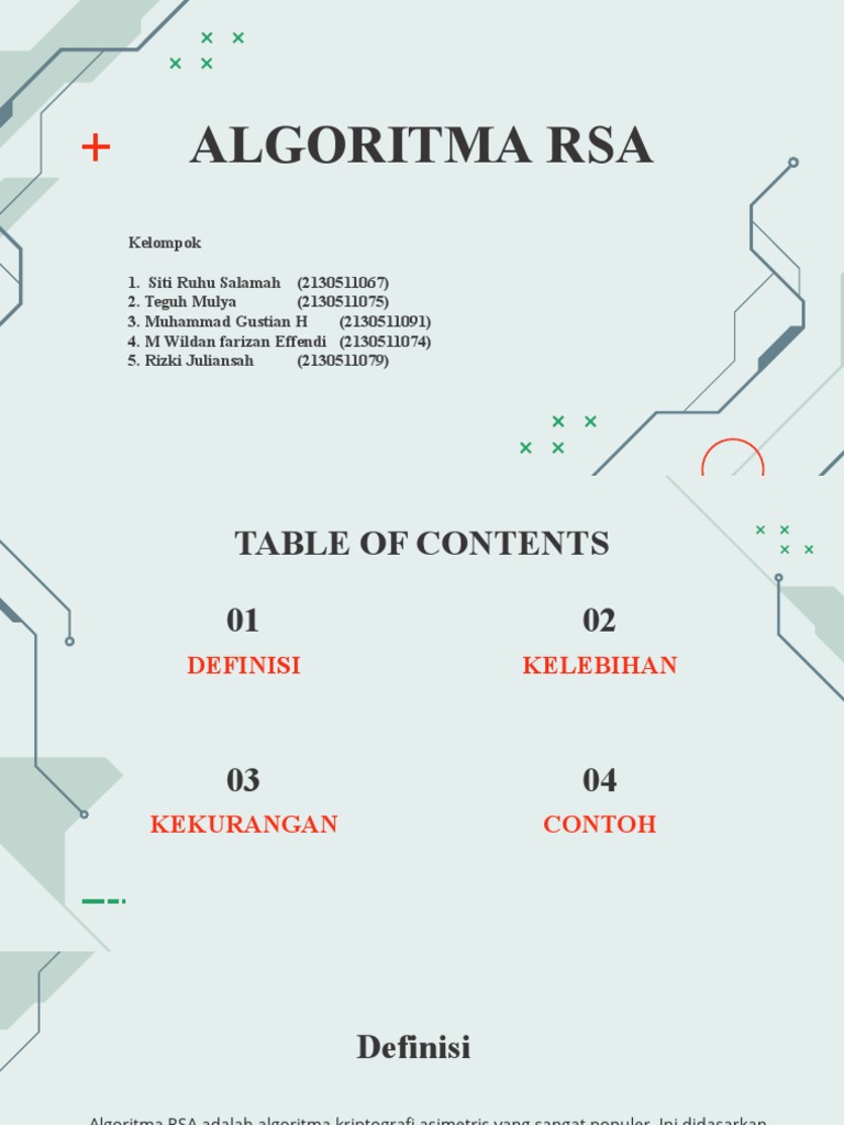 Algoritma Rsa | PDF