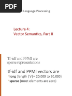 Lecture 3. Vector Semantics | PDF