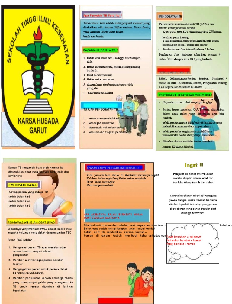 Leaflet Pencegahan Putus Obat TB | PDF