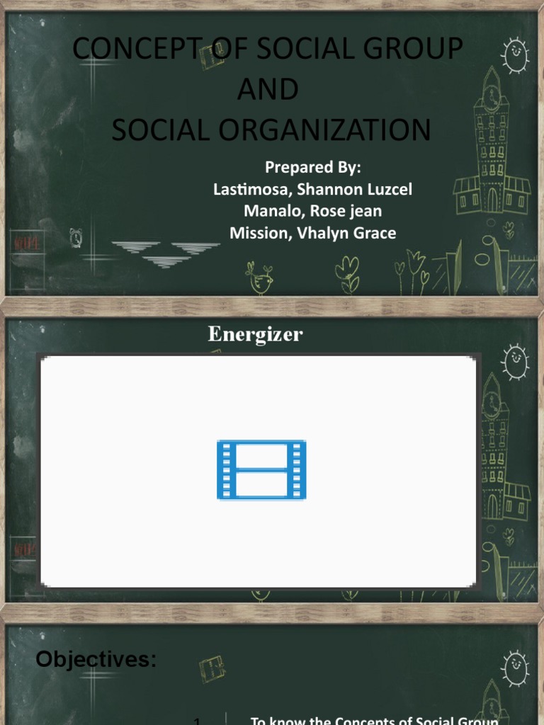 Concept of Social Group and Social Organization | PDF | Social Group ...
