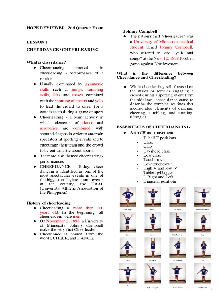 Hope Reviewer | PDF | Cheerleading | Festival