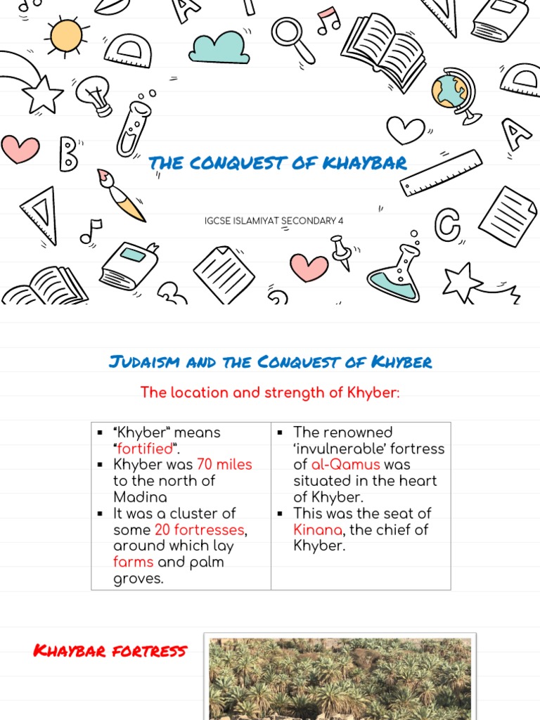Conquest of Khaybar | PDF | Medina | Military