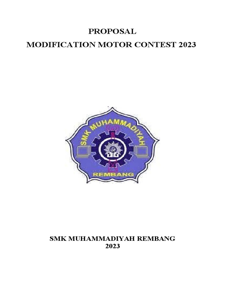 Proposal Modif 2023 Fix | PDF