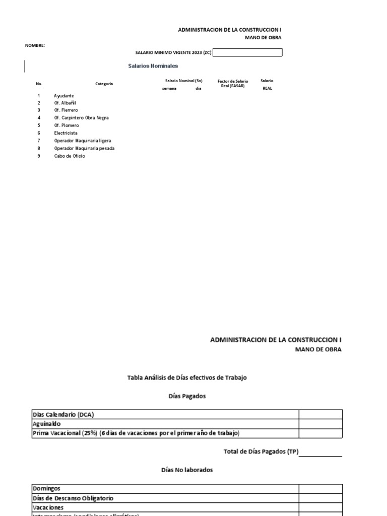 Formatos Fasar | PDF | Salario | Distribución de ingresos del factor