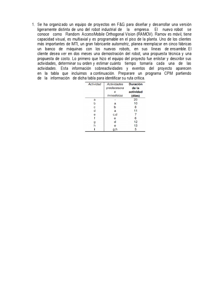 Io Ejercicios | PDF | Robot | Robótica