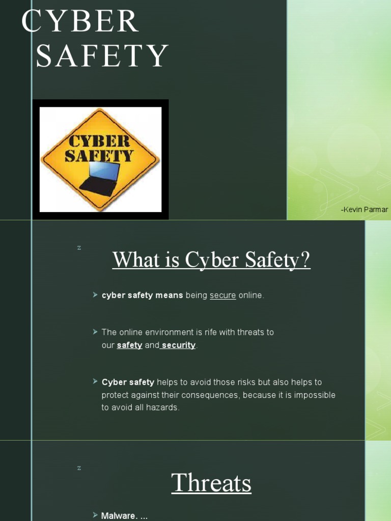 Cyber Safety: Essential Tips and Threats | PDF