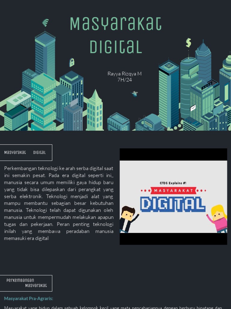 Masyarakat Digital Pdf
