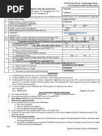 EPF - New Form No. 11 - Declaration Form | PDF | Access Control ...