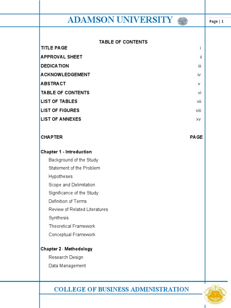Parts of The Manuscript Thesis 2 1 | PDF | Scientific Method | Science