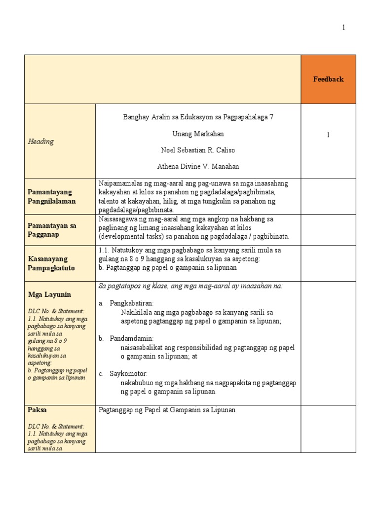 Final-Lesson-Plan Caliso-Manahan-Ad 1 | PDF