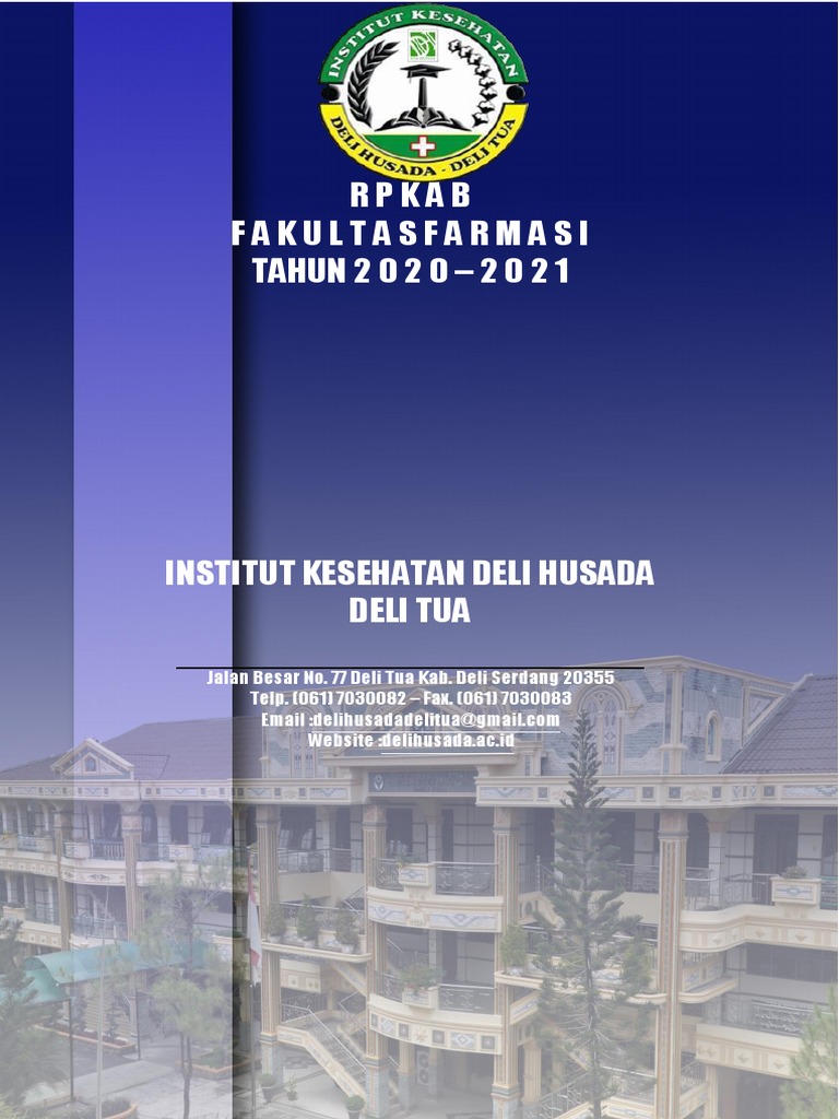 Rpkab Apoteker Ts 2020-2021 | PDF