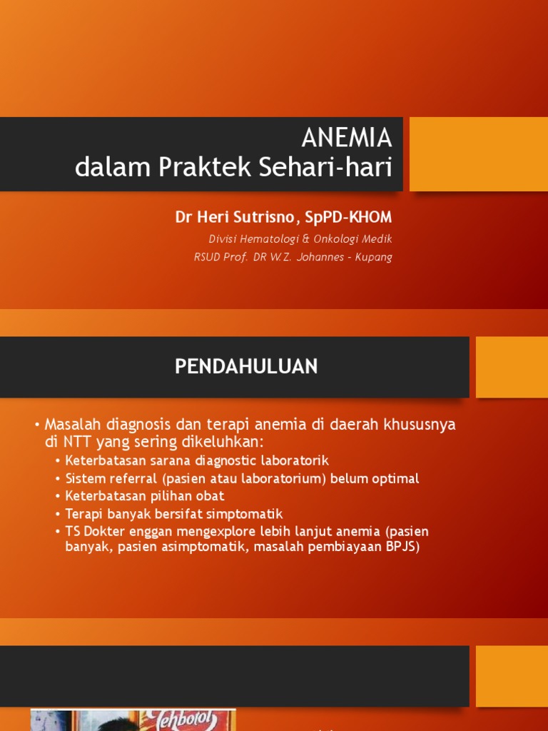 Optimalisasi Diagnosis Anemia di NTT | PDF | Sains & Matematika