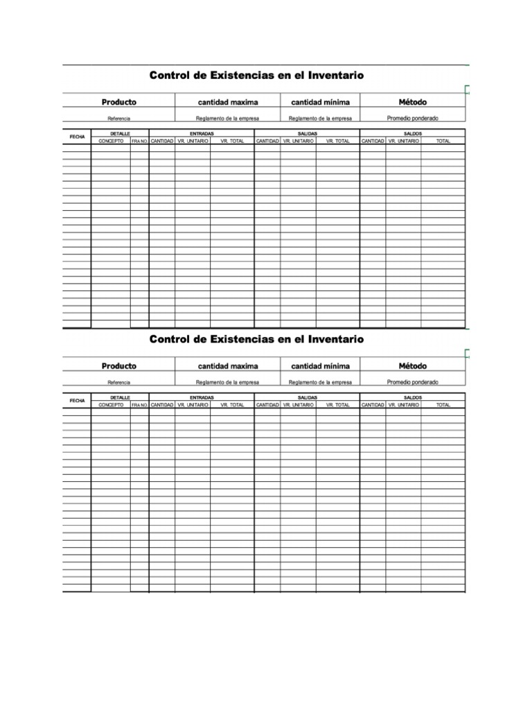 KARDEX | PDF