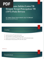 Materi Terapi Pencegahan Tuberkulosis (TPT) | PDF