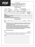 IGNOU Assessment Sheet | PDF