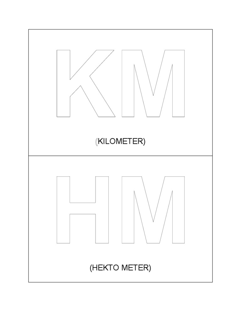 Tangga Satuan Panjang | PDF