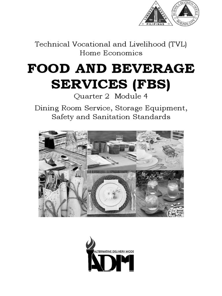 Week 15-Fbs. Module | PDF | Tableware | Waiting Staff