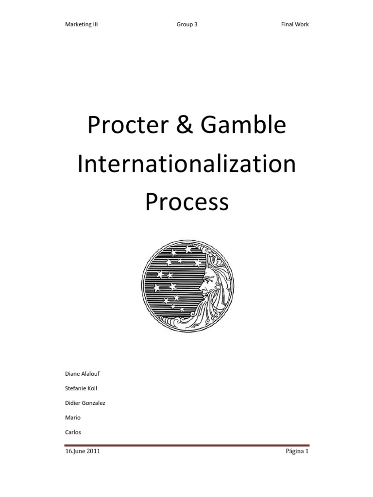 Final Project P&G | PDF | Procter & Gamble | Sustainability