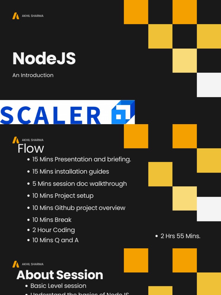 Scaler NodeJS | PDF | Computer Engineering | Computing
