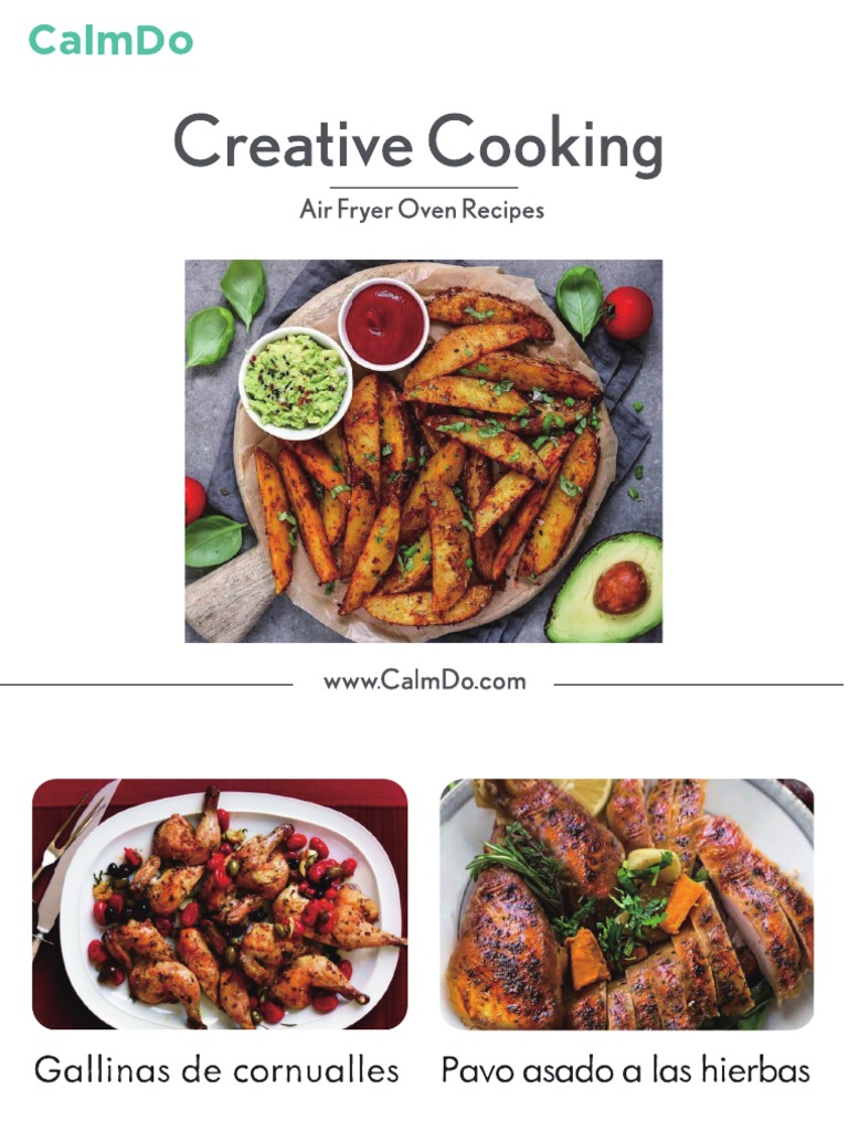 Recetas Calmdo - Air - Fryer ES Version | PDF