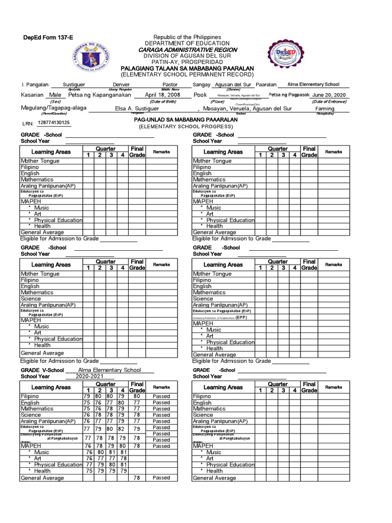 137-E Blank Form | PDF | Social Institutions