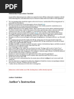 SETA Author Checklist | PDF