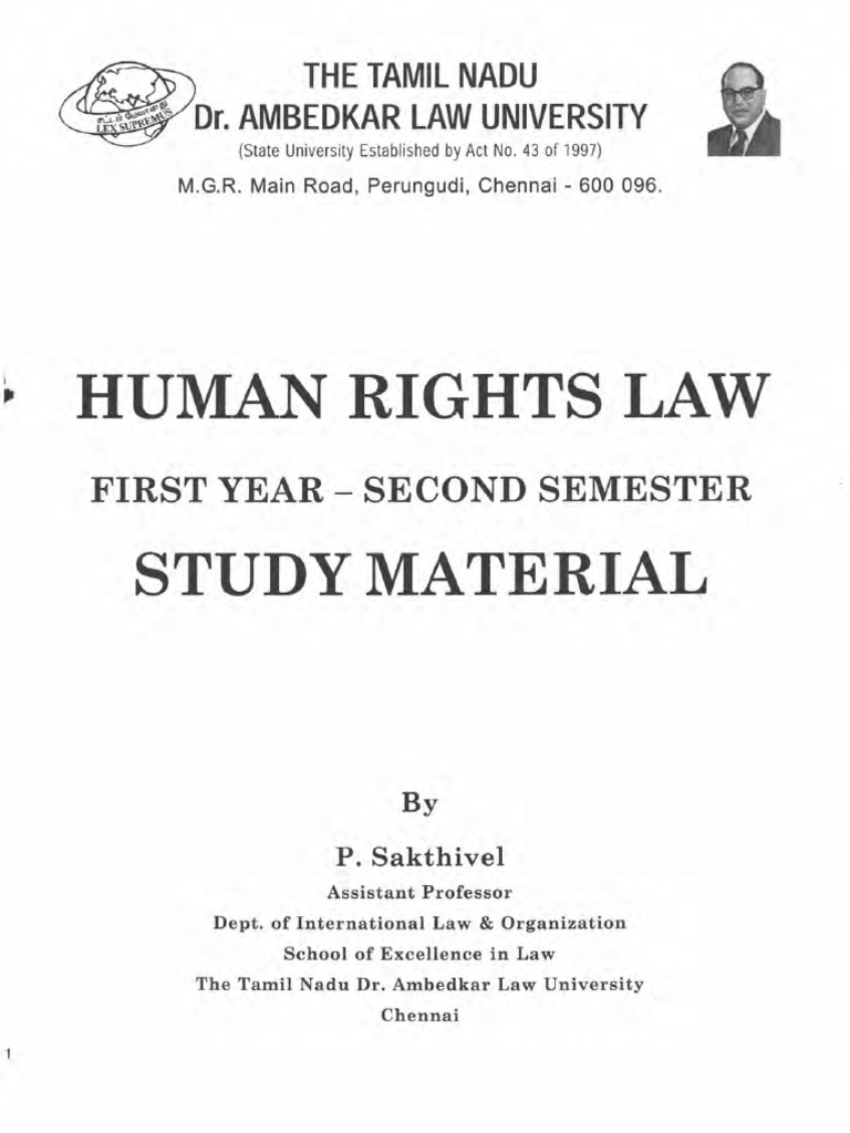 26 Human Rights Law | PDF