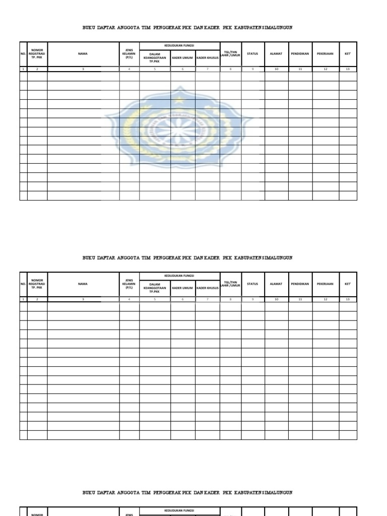 Buku Enam PKK Sesuai Rakernas Ix Tahun 2021 | PDF