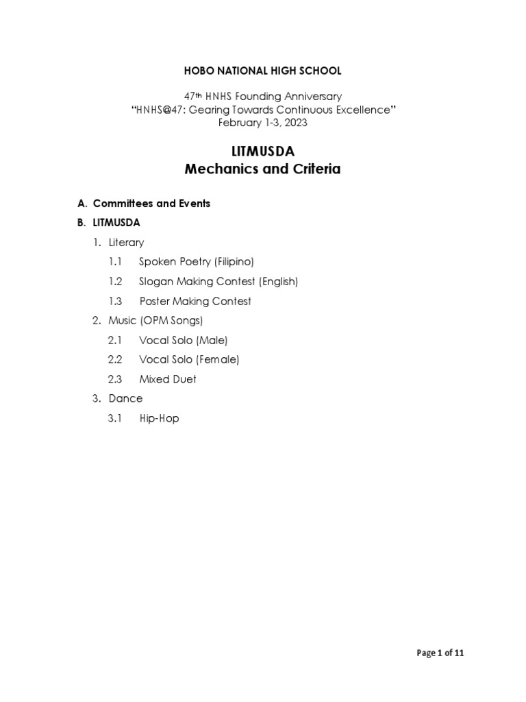 Litmus Da Mechanics 2023 | PDF | Clothing