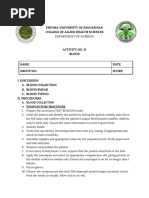 PMLS 2 Unit 7 Capillary Puncture Equipment Procedure | PDF