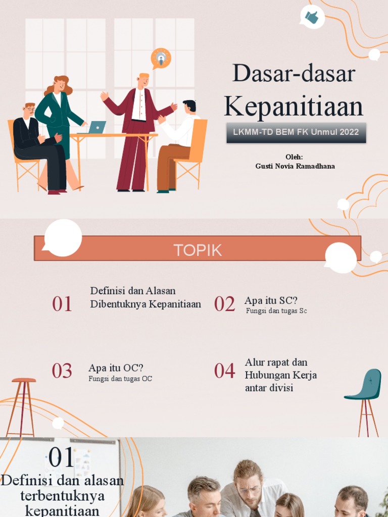 Dasar Dasar Kepanitiaan | PDF