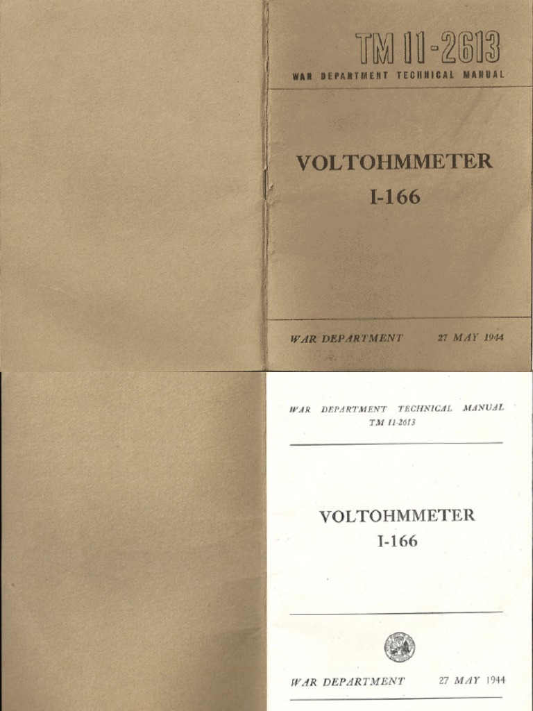 TM 11-2613 I-166 | PDF