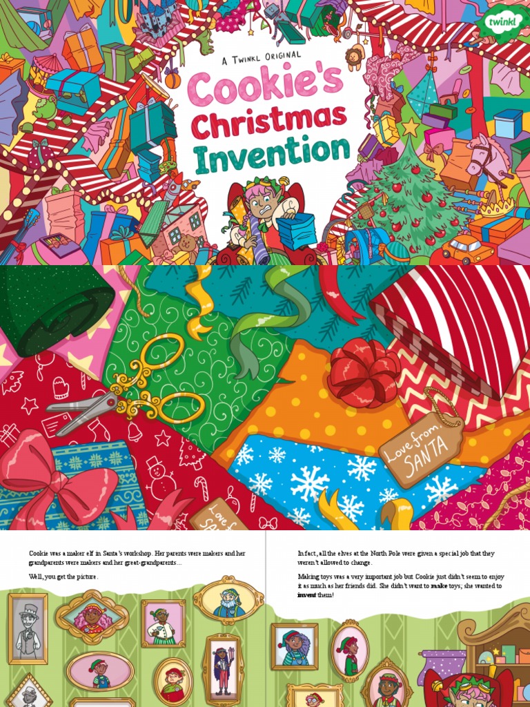 T e 1637060672 Cookies Christmas Invention Story Powerpoint Ver 3 | PDF ...