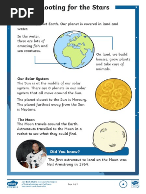 Ks1 Planets And The Solar System Differentiated Reading