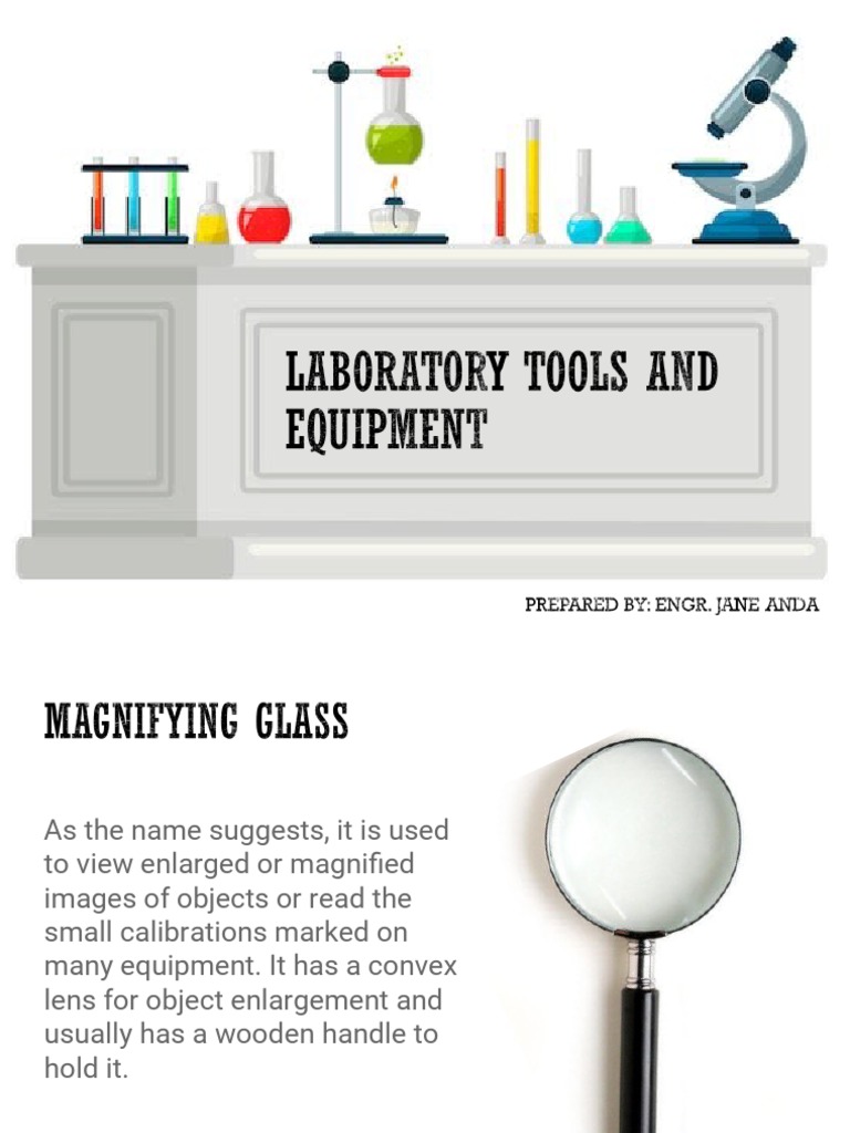 Lab0ratory Equipment and Tools | PDF | Weighing Scale | Microscope