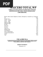 Kamab 26 Ficha Técnica | PDF | Fertilizante | Agua