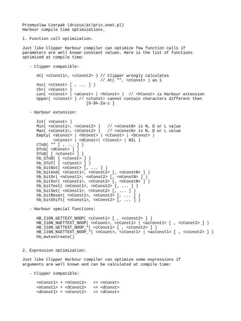 Cmpopt Pdf Parameter Computer Programming Programming Paradigms
