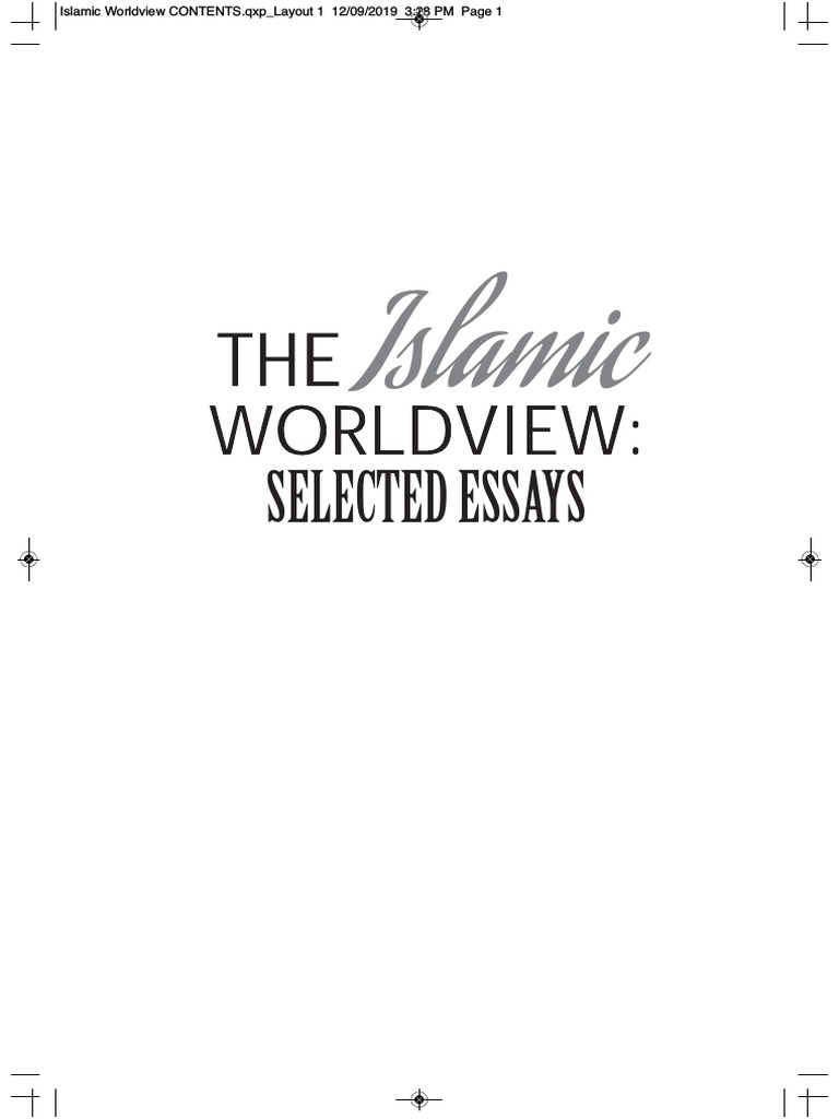 Book - THE ISLAMIC WORLDVIEW - PG 1-84 | PDF | Tawhid | Prophets And ...
