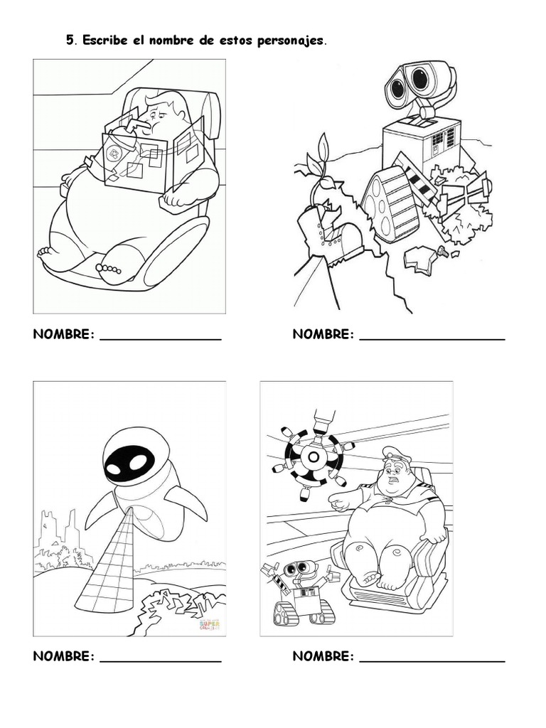 Actividades Película Wall e | PDF