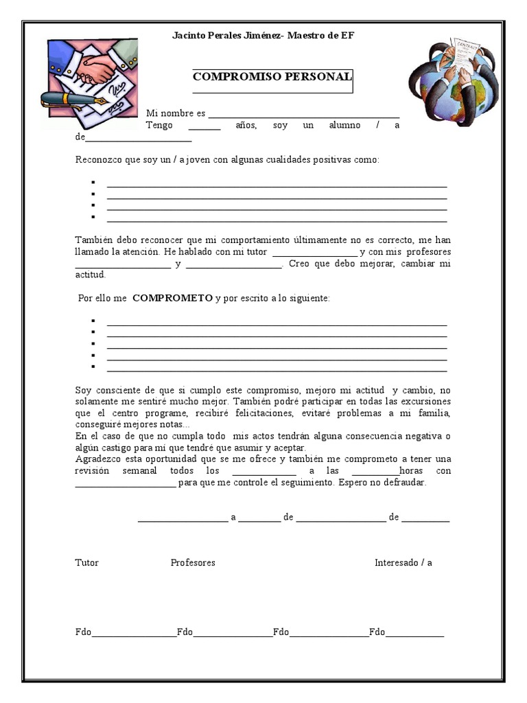 Compromiso Personal | PDF