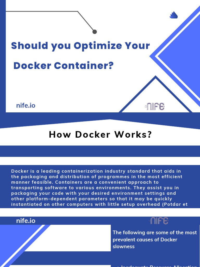 Should You Optimize Your Docker Container Download Free Pdf Program Optimization Systems