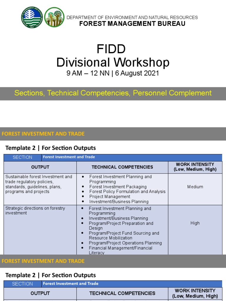 Forest Investment and Trade Workshop Overview | PDF | Investing | Forestry