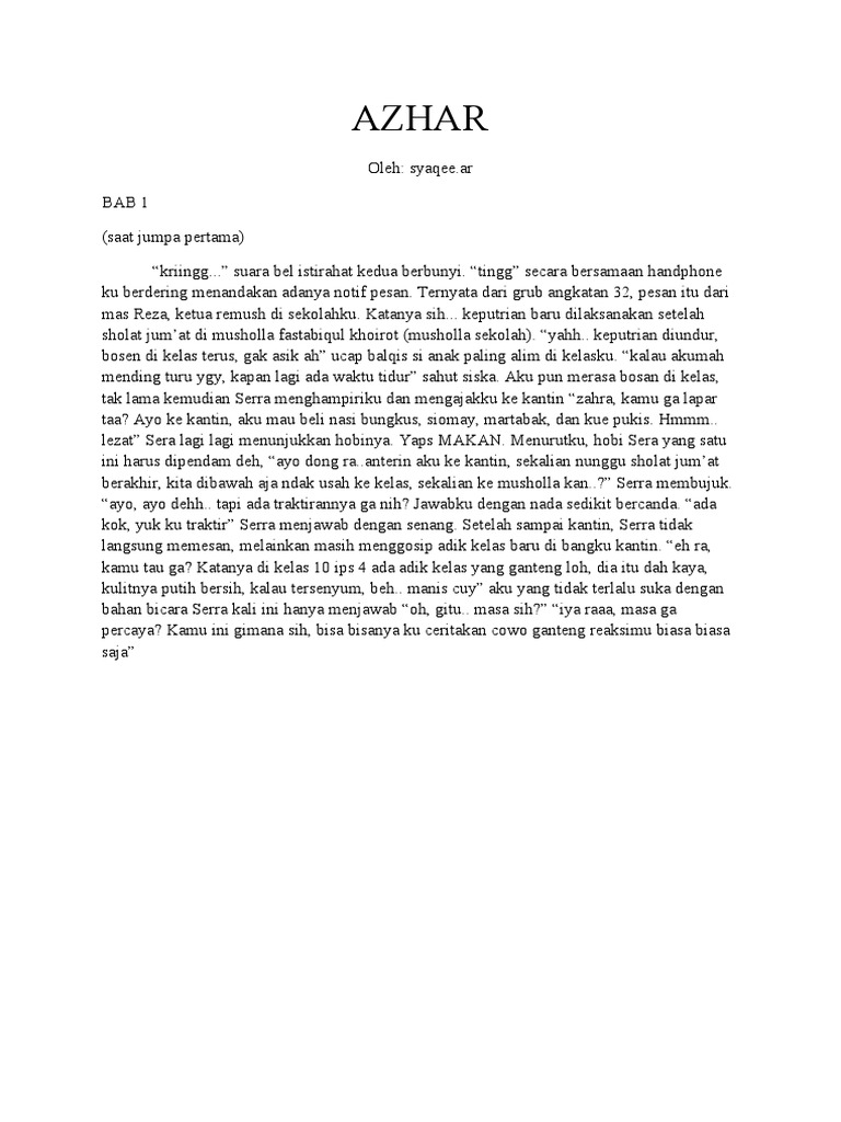 Azhar | PDF